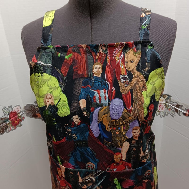 Super Hero Apron - Etsy