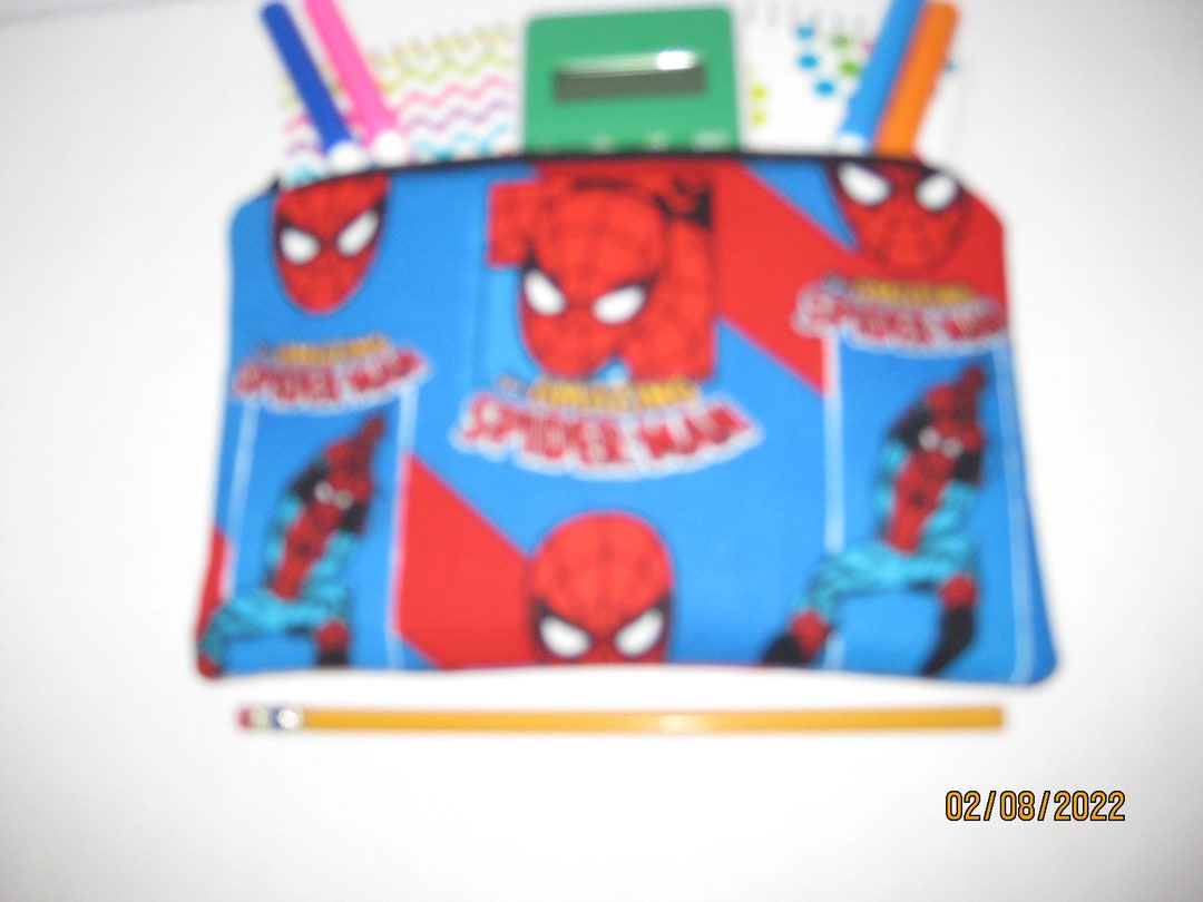 Spider Man Pencil Case - Etsy
