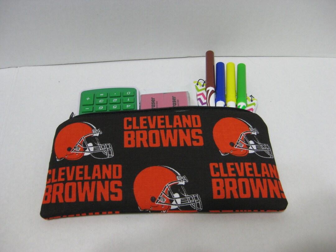 Cleveland Football Team Pencil Case - Etsy