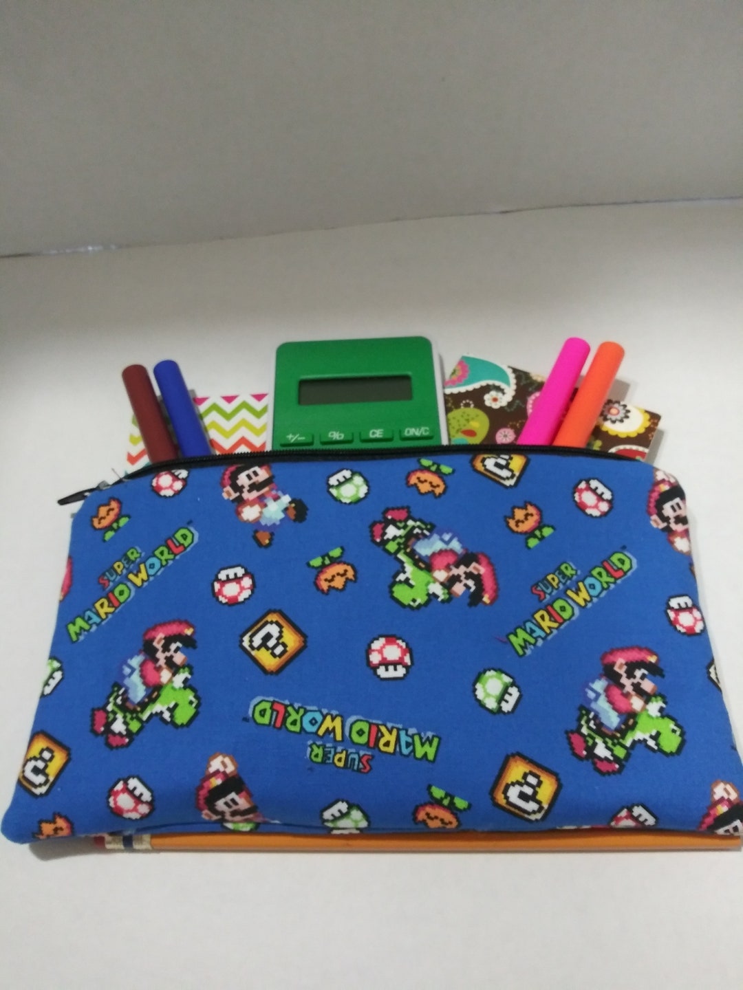Super Mario Brothers Pencil Case - Etsy