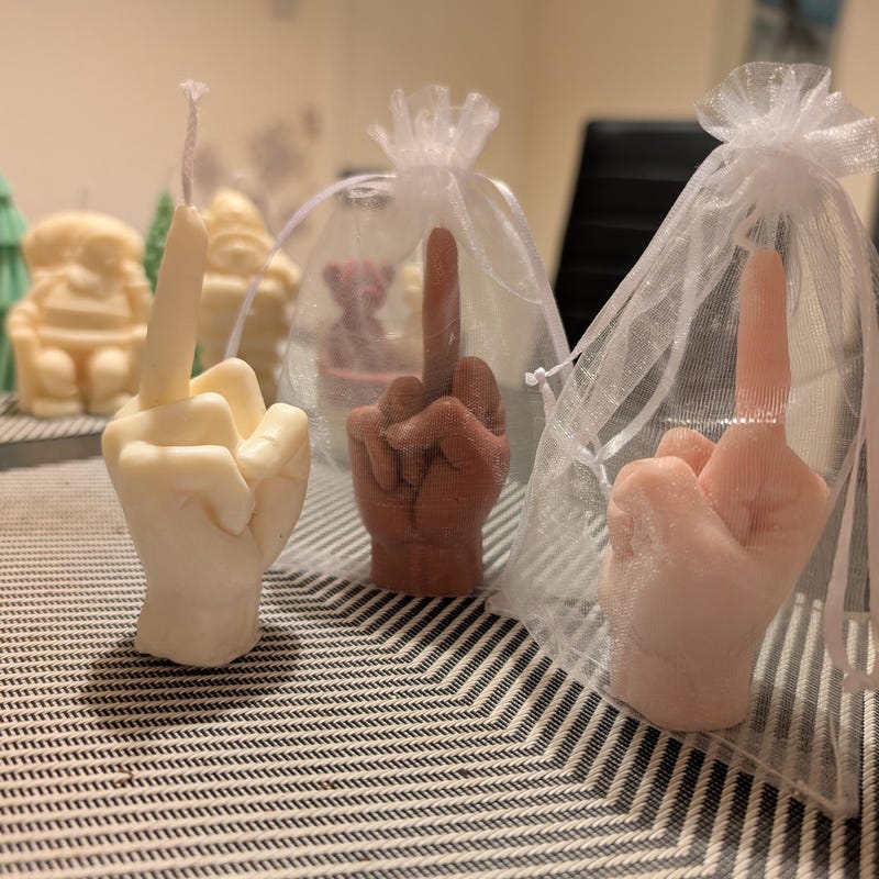 Scented Finger Candles - Etsy UK