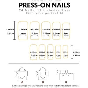 24pc Red Heart Short Square Nail Set - Etsy