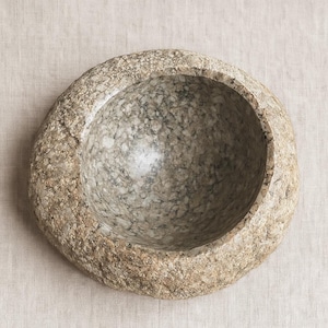 Handmade River Stone Bowl – One of a Kind, Multi-purpose & Eco-friendly ...