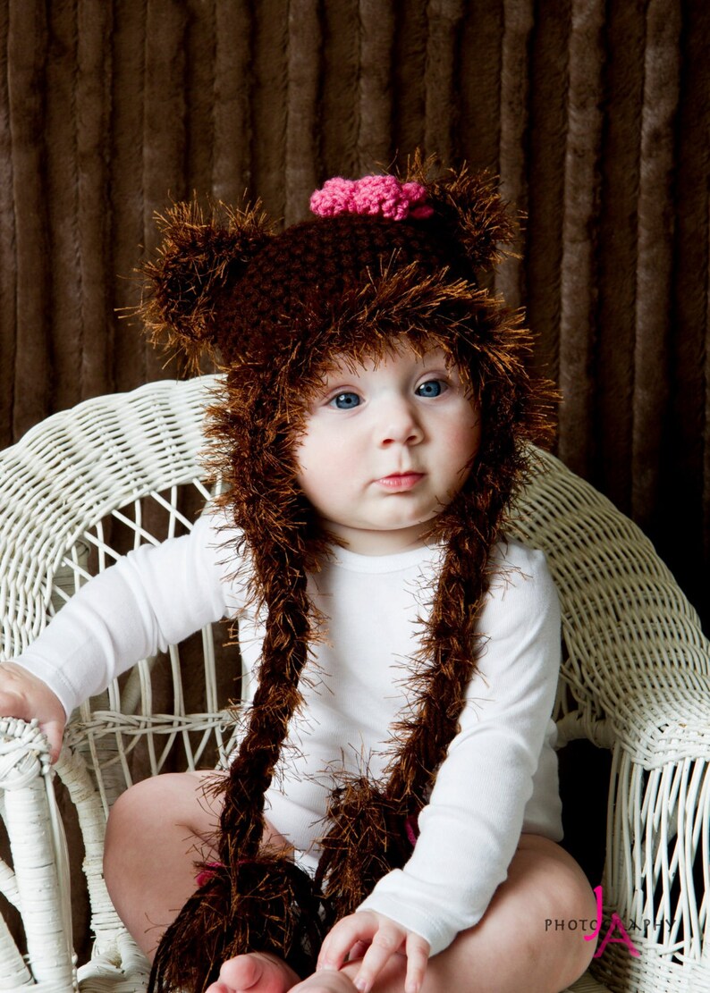 Madi the Bear HAT - PDF PATTERN - Etsy