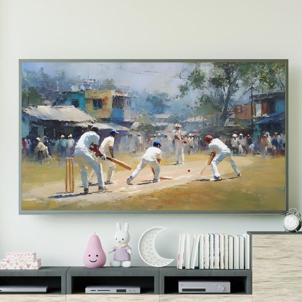 Buy Cricket Painting Online In India - Etsy India