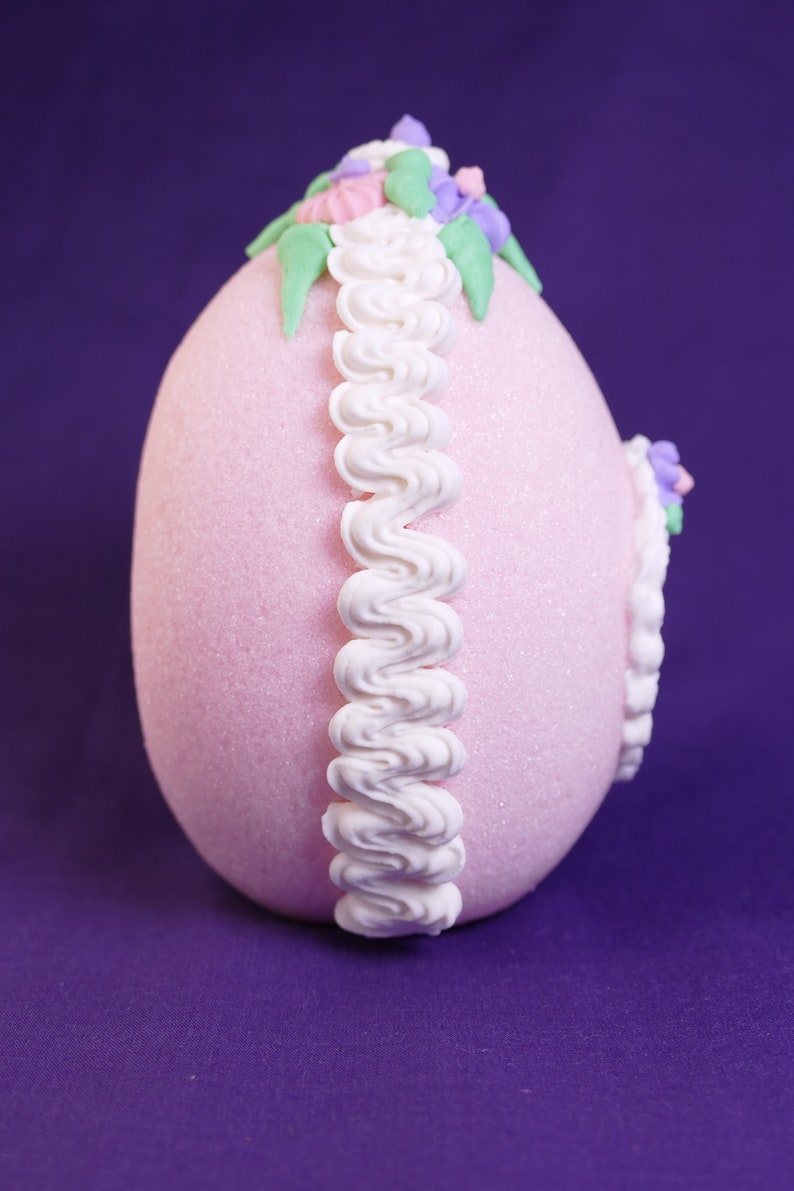 Sugar Easter Egg Pink Panoramic Scene, Edible Decoration - Etsy Canada