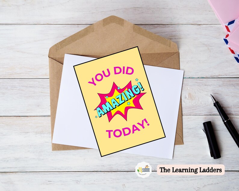 Student Appreciation Card Printable | Teacher Reward | Kids ...