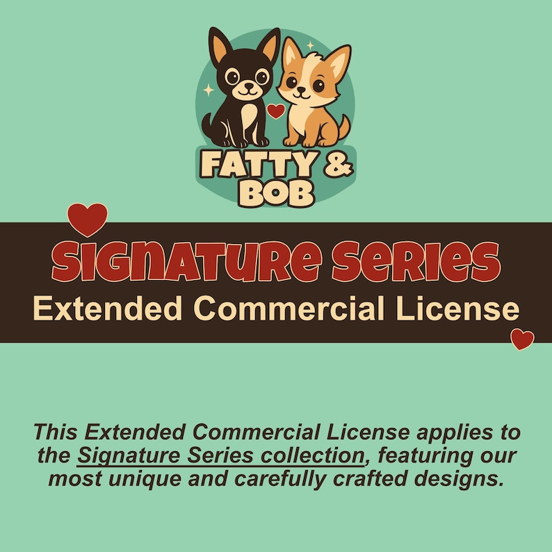 Extended Commercial License Add-on for Signature Series Design Packs ...