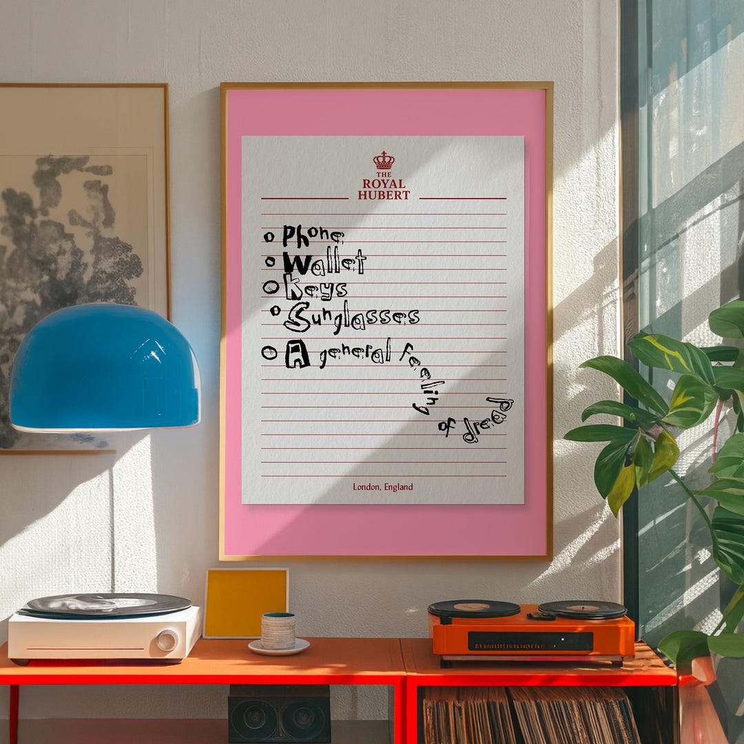 Funny Checklist Art Print: Quirky Quote Poster (digital Download) - Etsy