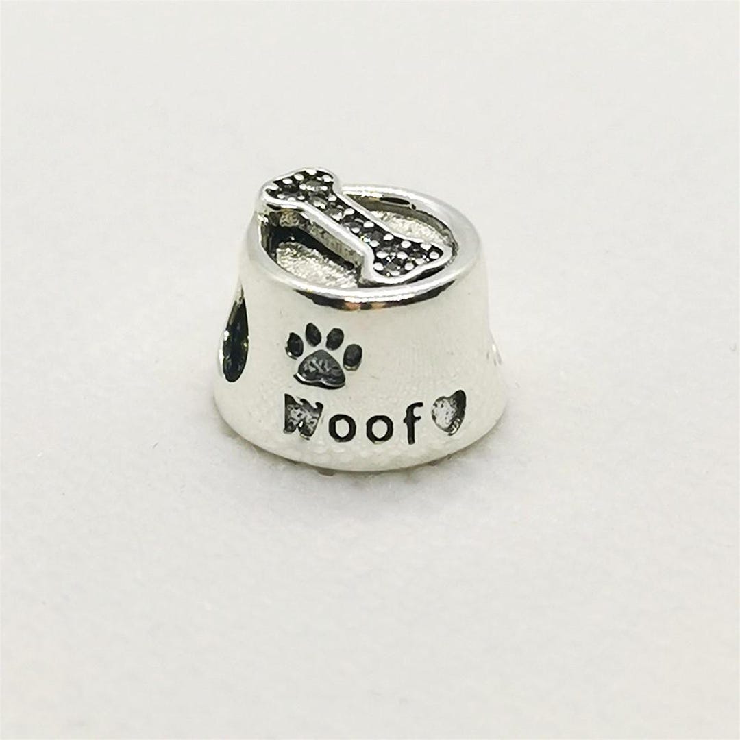 Pandora Charm - Dog Bowl ‘woof’ - Etsy