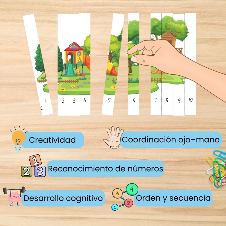 Printable Number Puzzles 1-10 | Educational Activity for Children | 10 ...