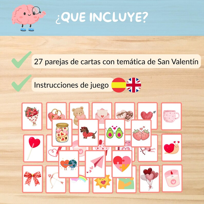 Printable Valentine's Day Memory Game for Kids | Friendship Card Game ...