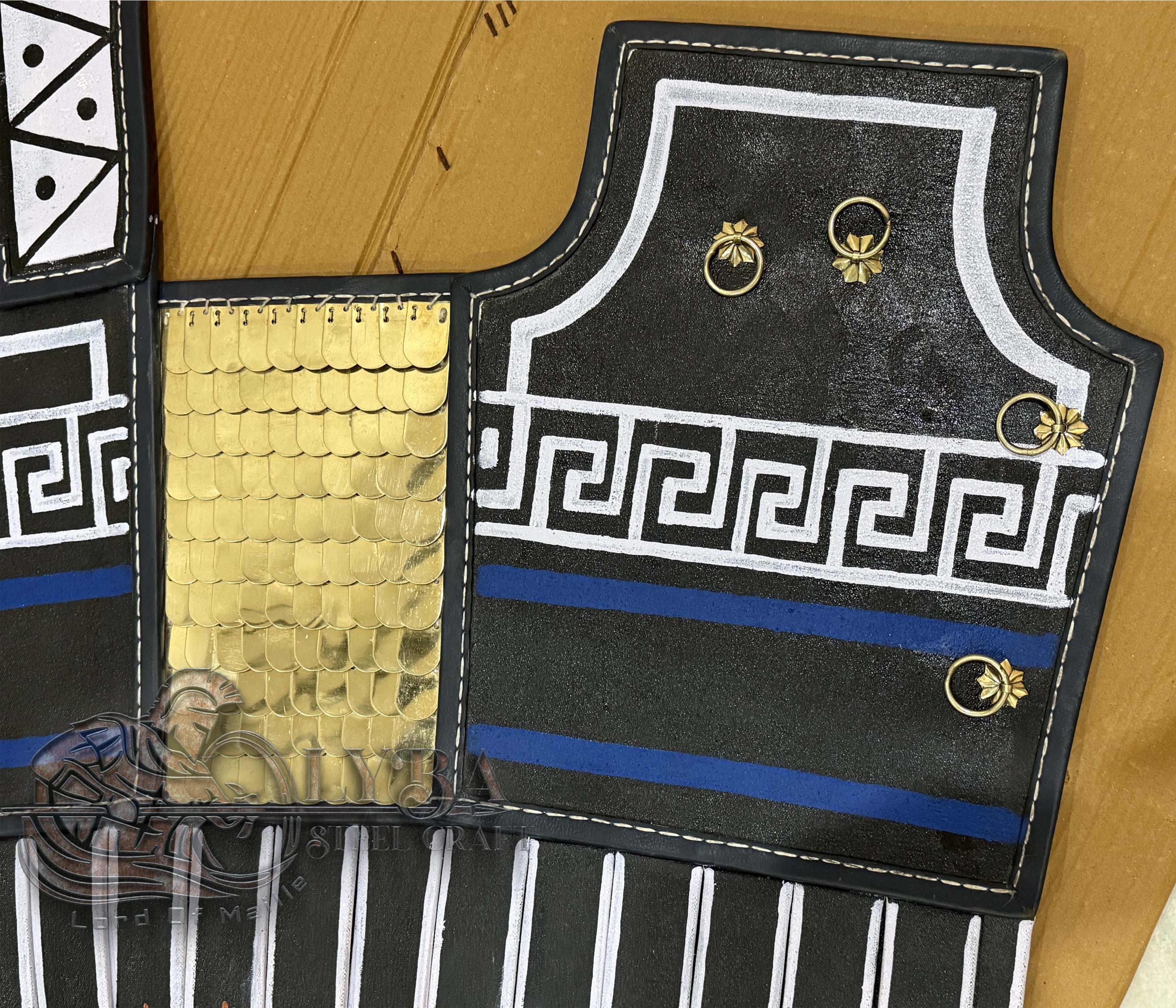 Greek Hoplite Linen Scale Armor | Historical Linothorax Replica ...