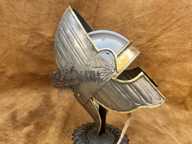 Numenorean Steel Helmet: Lord of the Rings Movie Replica Armoury Helmet ...