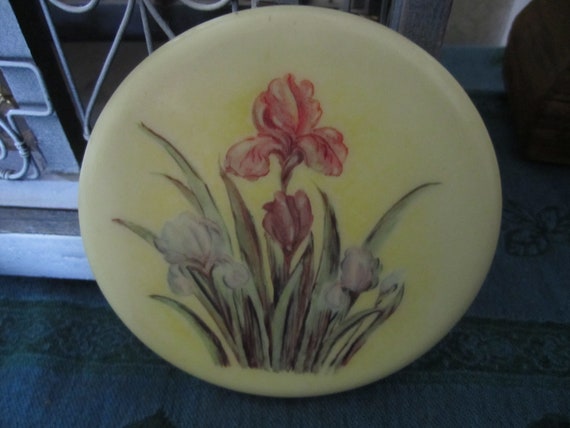 Rex Fifth Avenue Large Compact Iris Flower Decorated … - Gem