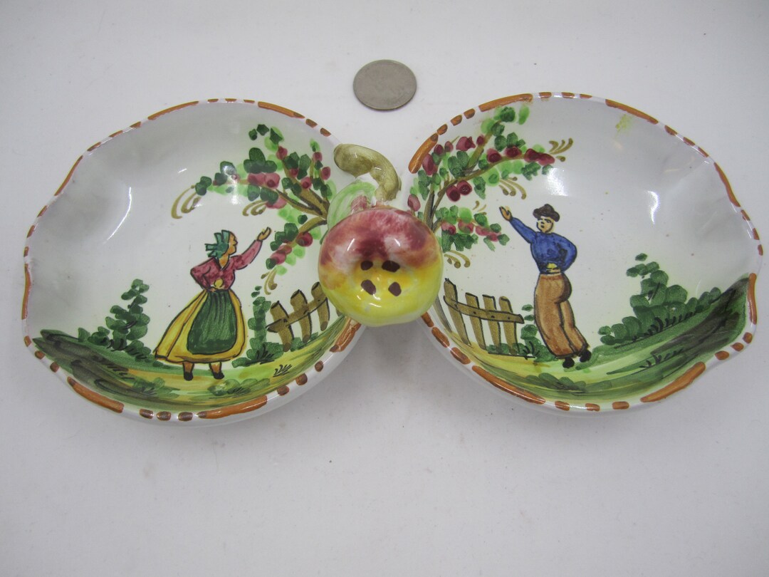 Italian Candy Nut Bowl Ceramic Dish Made in Italy - Etsy