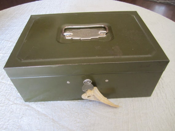 Utilco Vintage Locking Strong Box Union Chest & Cabinet Corp. - Etsy