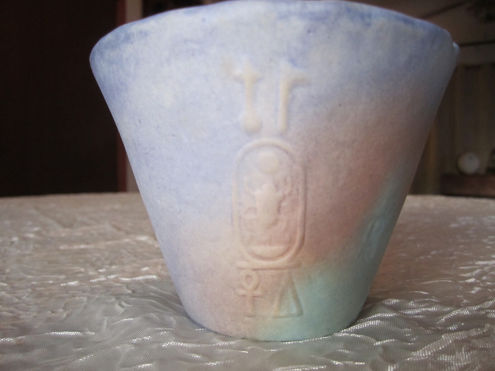 Treasures of Tutankhamun Faience Cup Collectible Souvenir US - Etsy