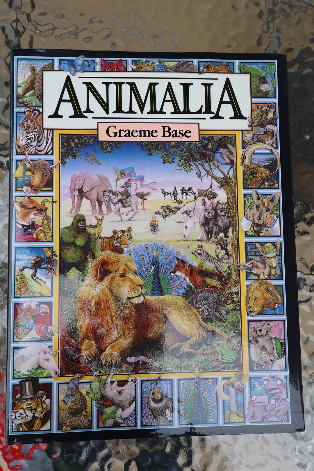 Animalia Vintage Children's Book by Graeme Base 1987 - Etsy