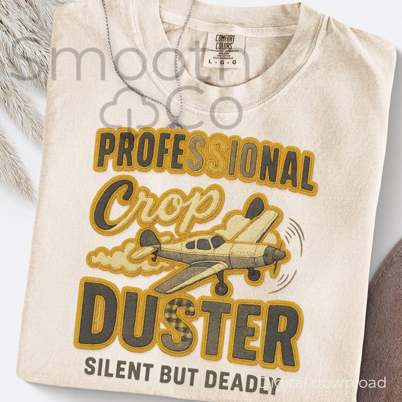 Crop Duster PNG, Professional Crop Duster Funny T-shirt Design ...
