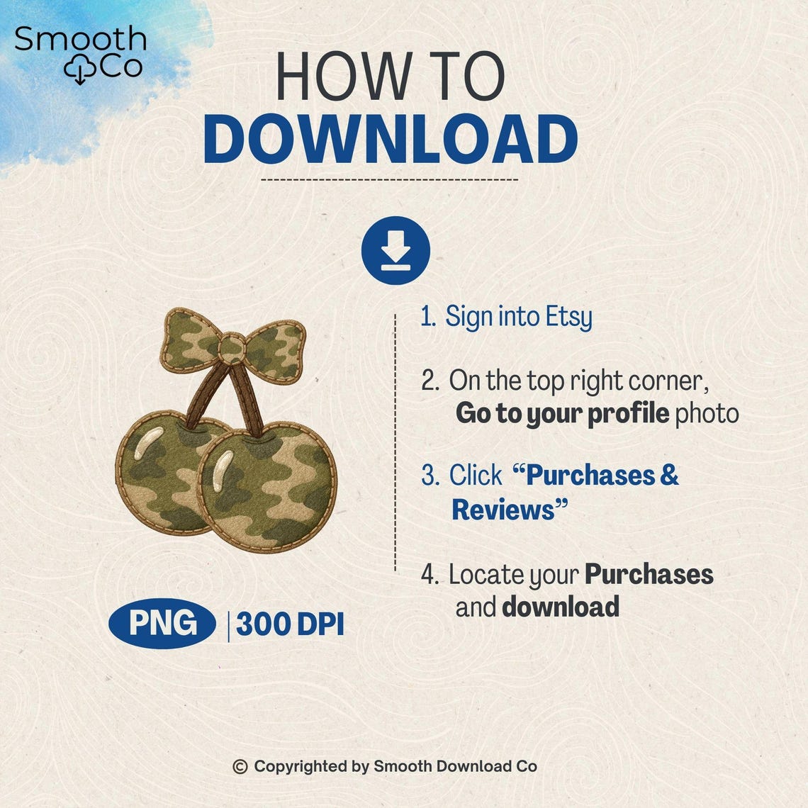 Camo Cherry Bow PNG, Rustic Gift, Camouflage Cherries Sublimation ...
