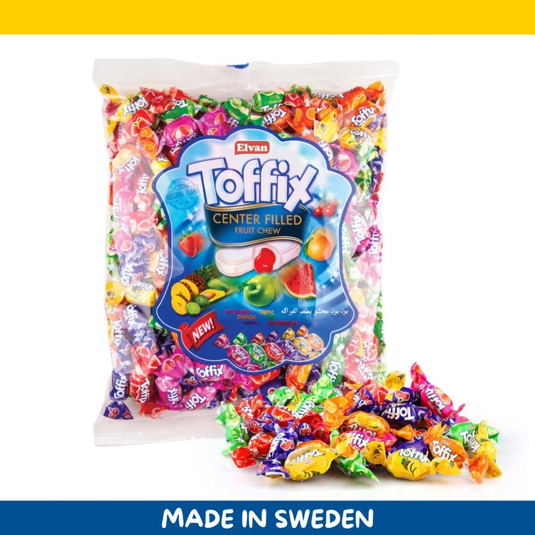 Toffix Fruit Chews – Mixed Fruit Caramel Candy 800 G (1.76 Lbs) - Etsy