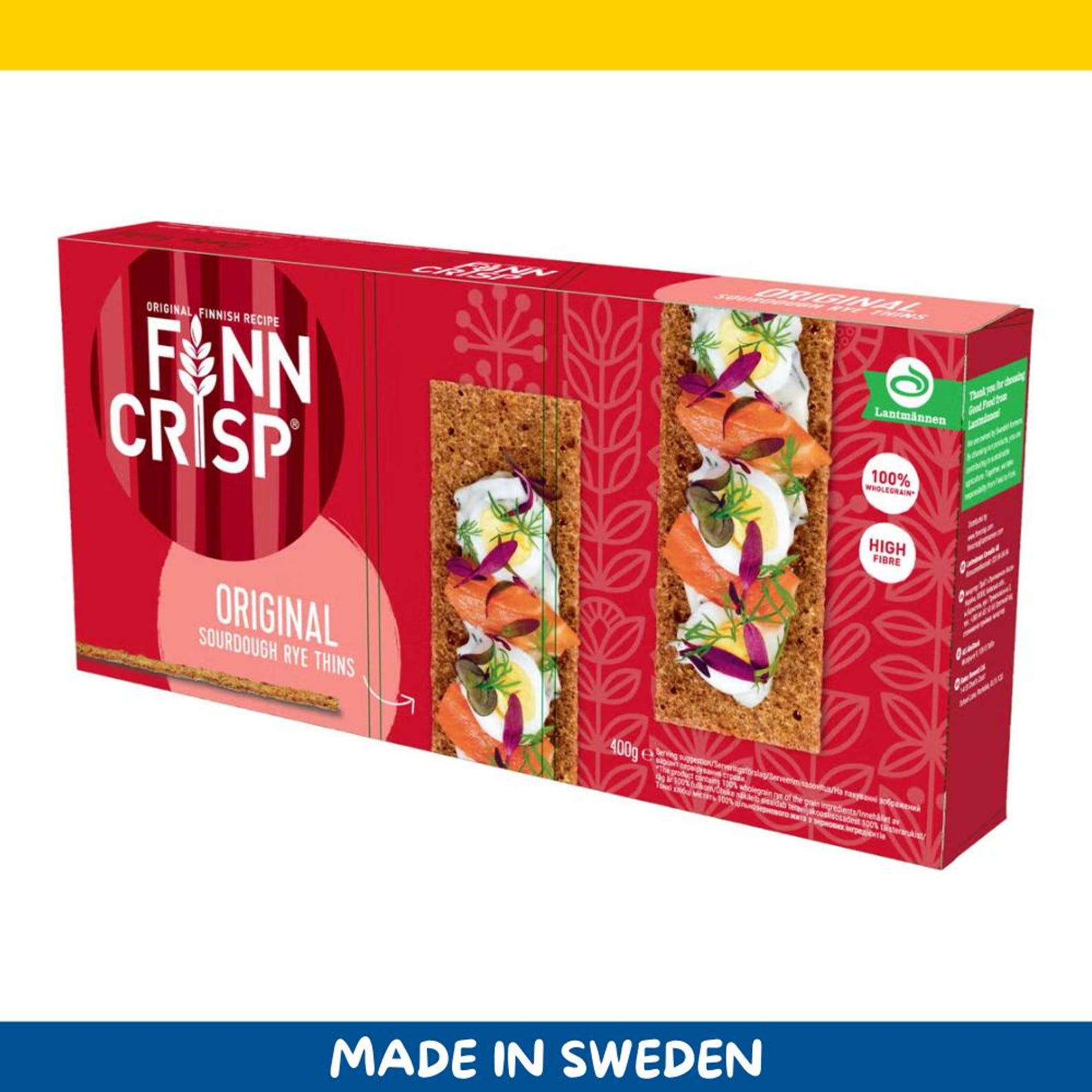 Finn Crisp Original Rye Crispbread – 400g / 14.1 Oz - Etsy