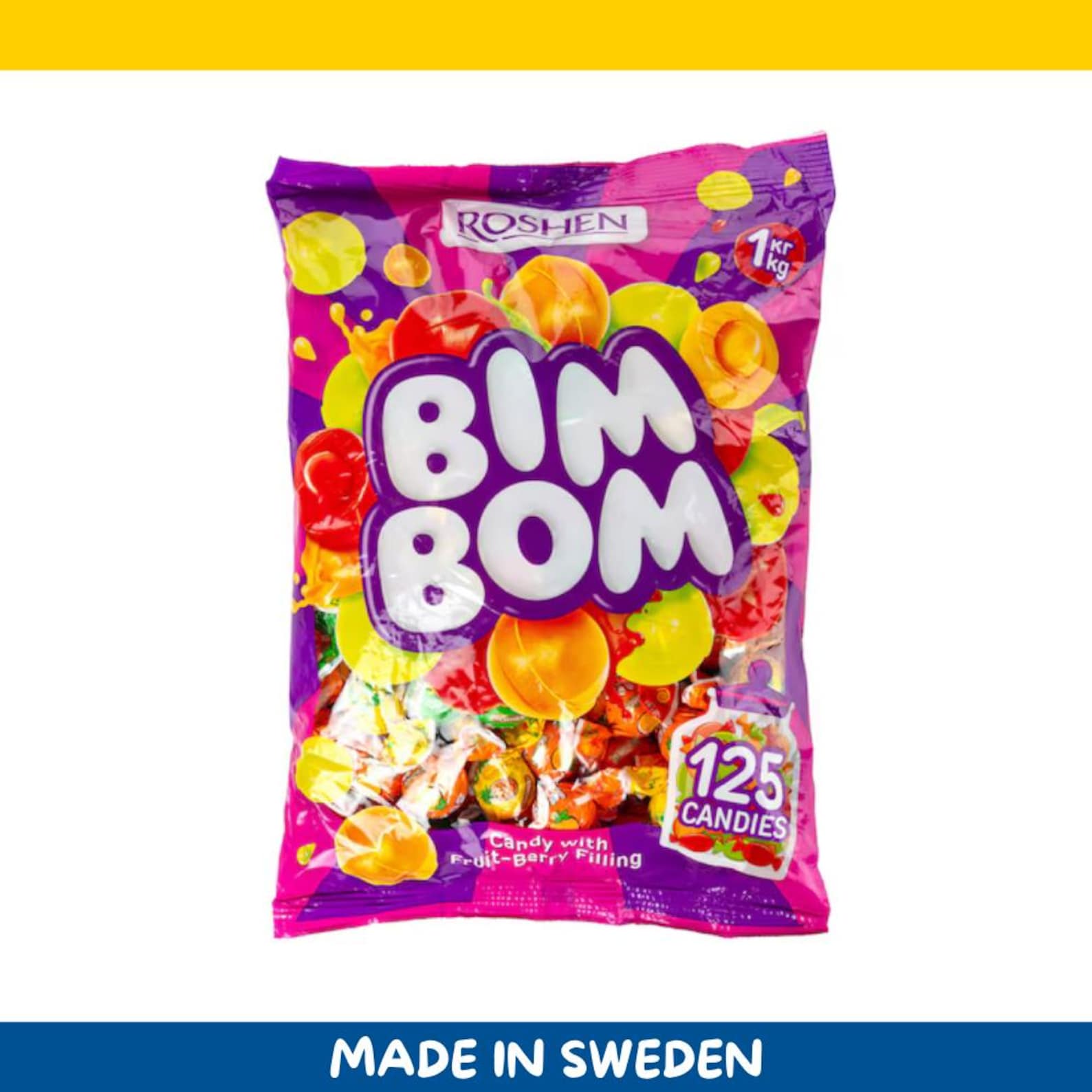 Bim Bom Fruit Candies – Hard Candy With Fruit Filling 1 Kg (2.2 Lbs) - Etsy