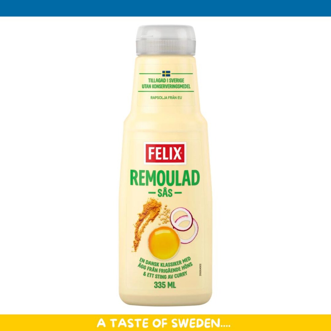 Felix Remoulade Sauce – Creamy Swedish Condiment | 335 Ml / 11.3 Fl Oz ...