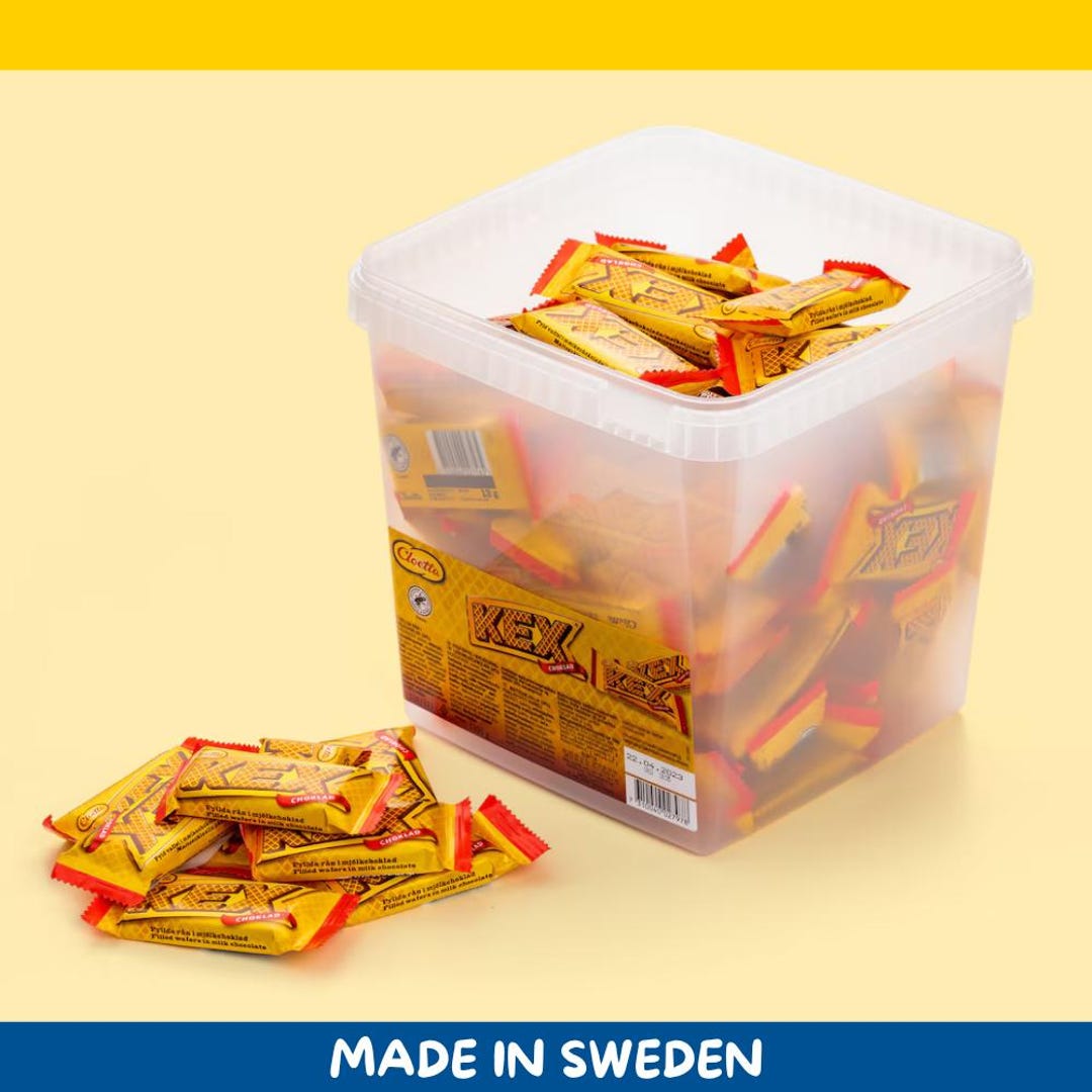 Cloetta Kexchoklad Mini – Chocolate Wafer Candy 1.3 Kg (2.87 Lbs) - Etsy
