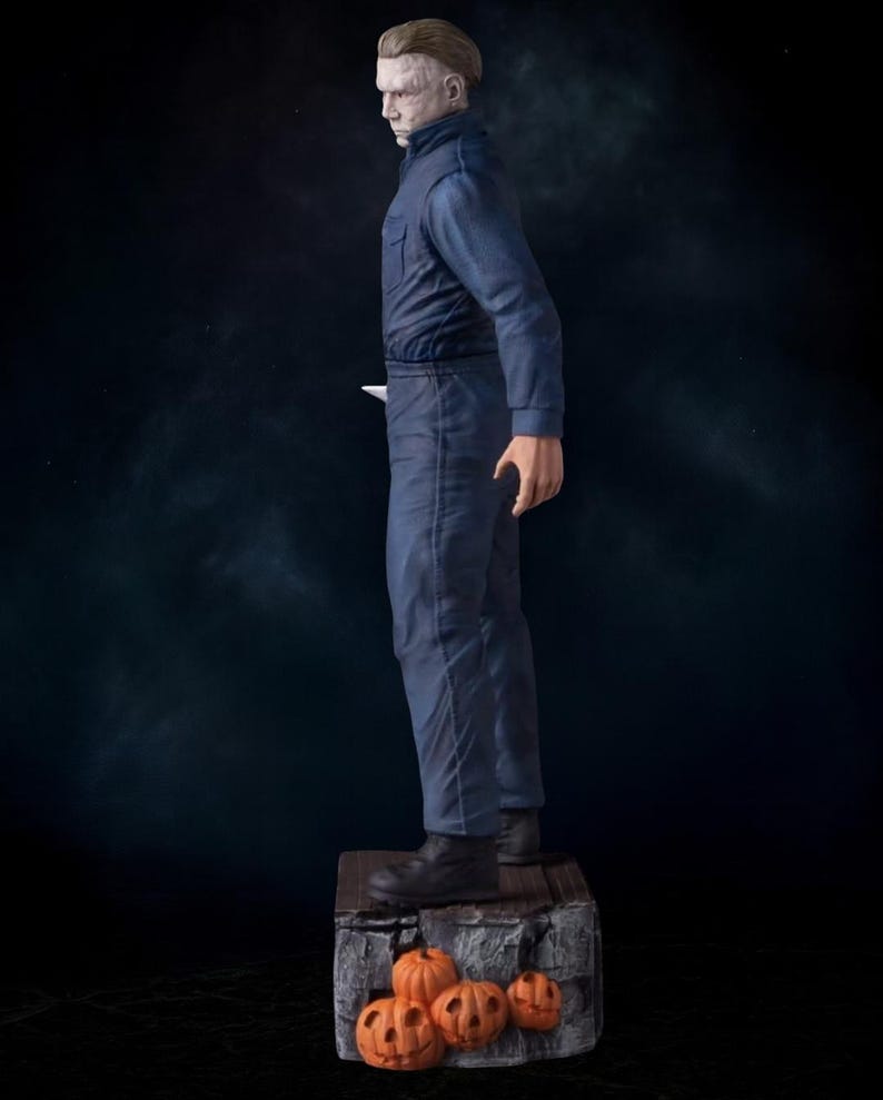 The Silent Shape STL Figurine | Stl Horror Killer Model | 3D Print ...