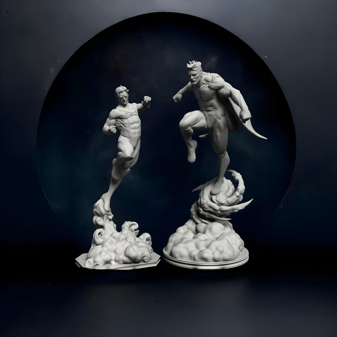 Skyborn Legacy STL Bundle | Stl Father and Son Hero Models | 3D Print ...