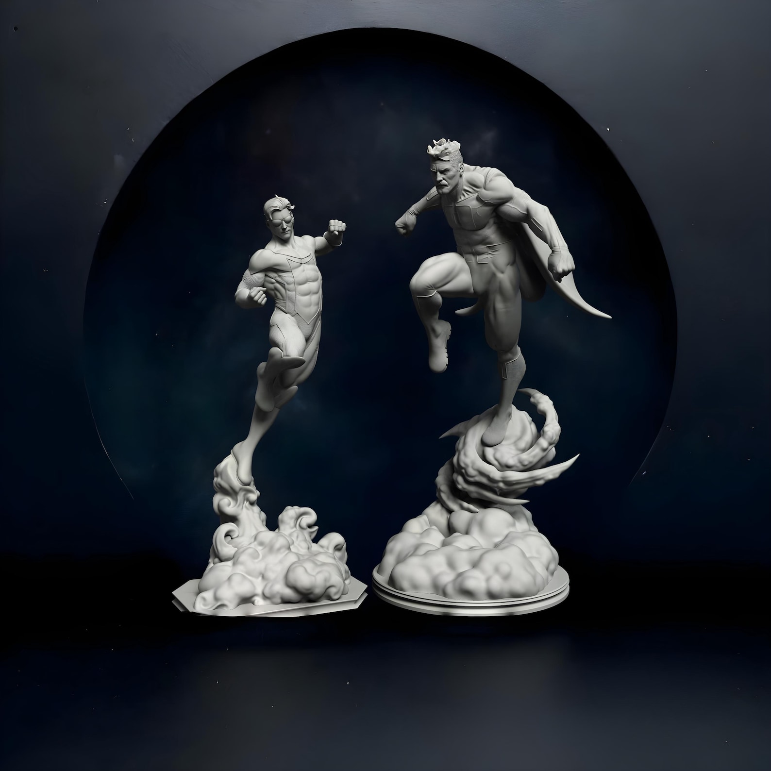 Skyborn Legacy STL Bundle | Stl Father and Son Hero Models | 3D Print ...