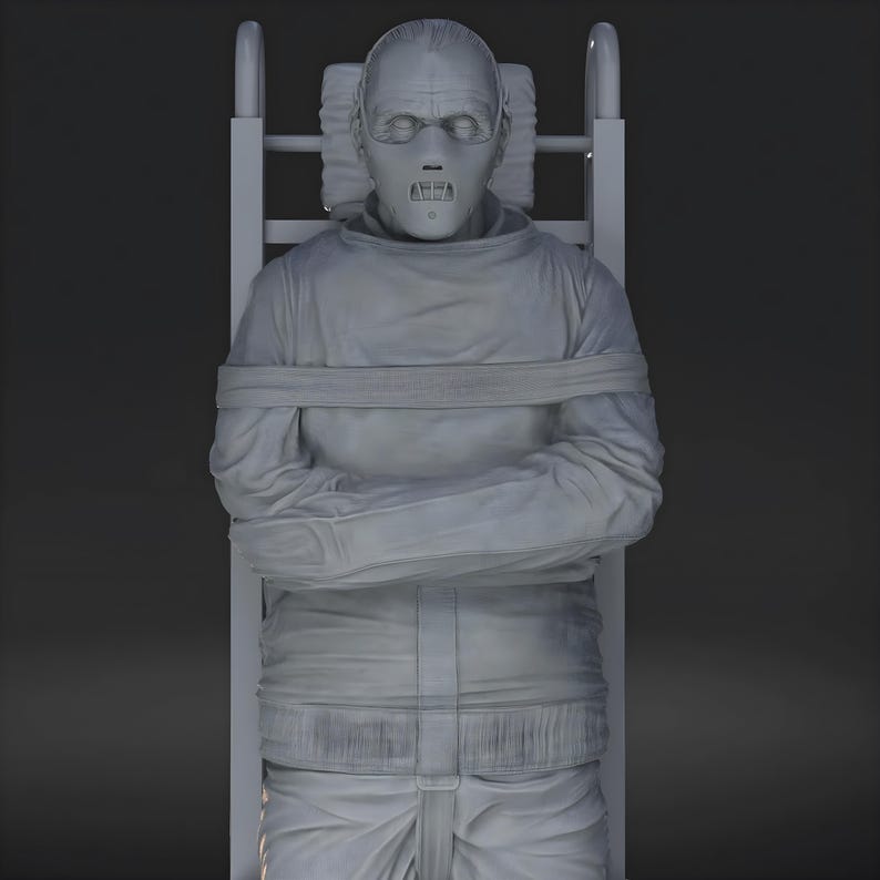 Hannibal Refined Predator STL Figurine | Stl Psychological Horror Model ...