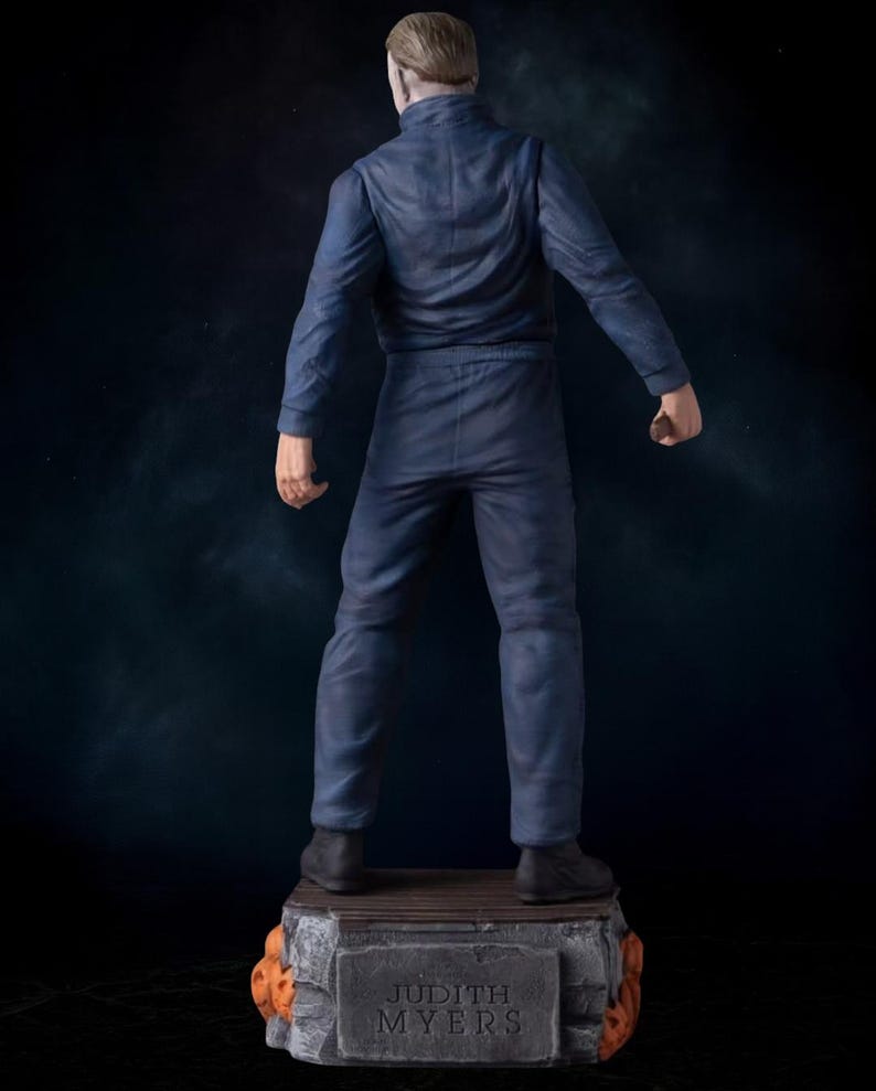 The Silent Shape STL Figurine | Stl Horror Killer Model | 3D Print ...