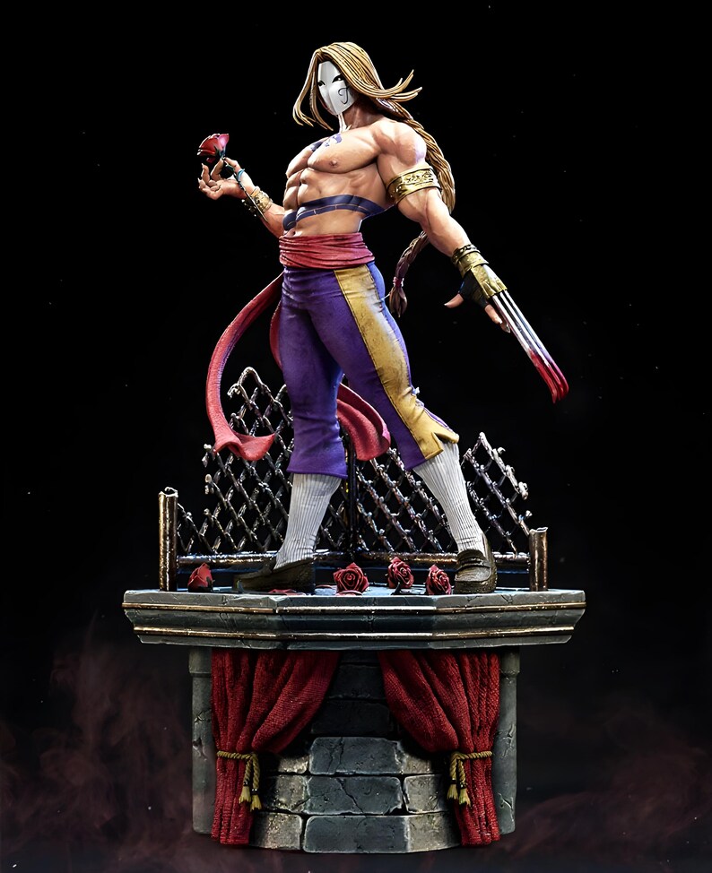 Masked Claw Gladiator STL Figurine | Stl Agile Fighter Model | 3D Print ...