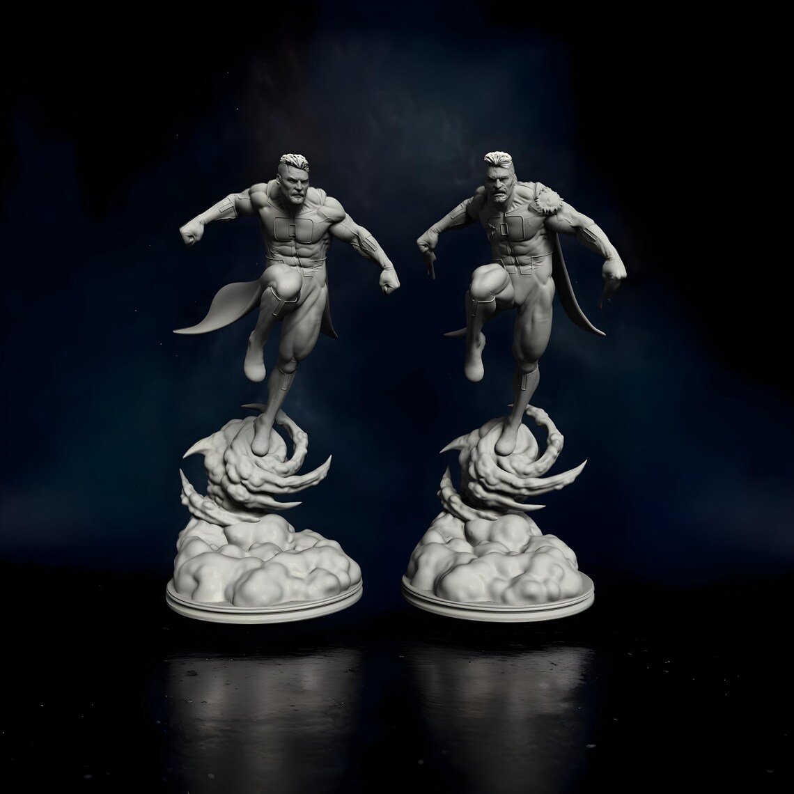 Skyborn Legacy STL Bundle | Stl Father and Son Hero Models | 3D Print ...