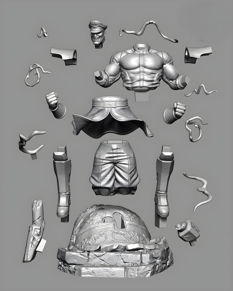 The Psycho Tyrant STL Figurine | Stl Power Lord Model | 3D Print ...