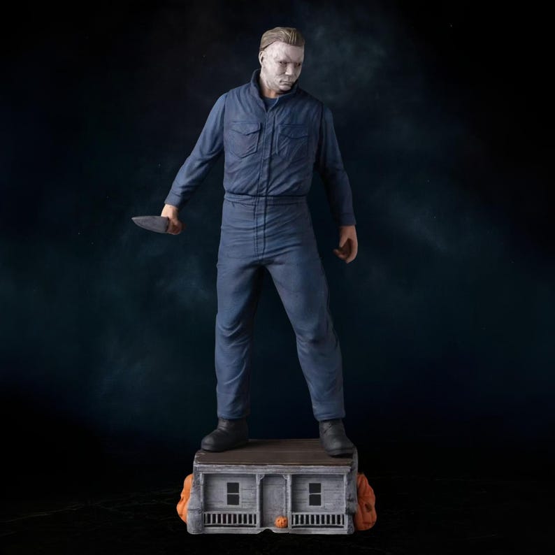 The Silent Shape STL Figurine | Stl Horror Killer Model | 3D Print ...
