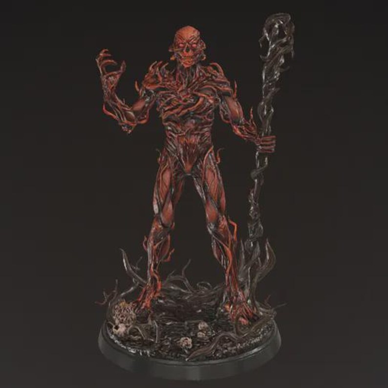 Vecna Stranger Things - Full Painted - Etsy