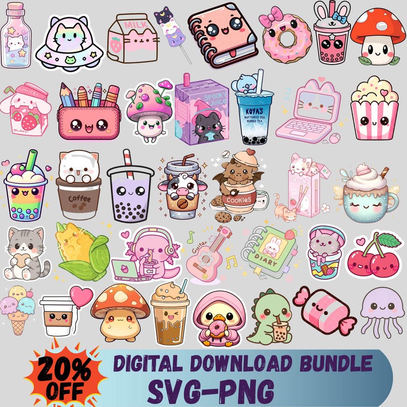Cute Stickers - Etsy Australia