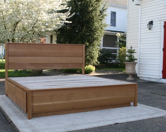 Platform Bed Recessed - Etsy