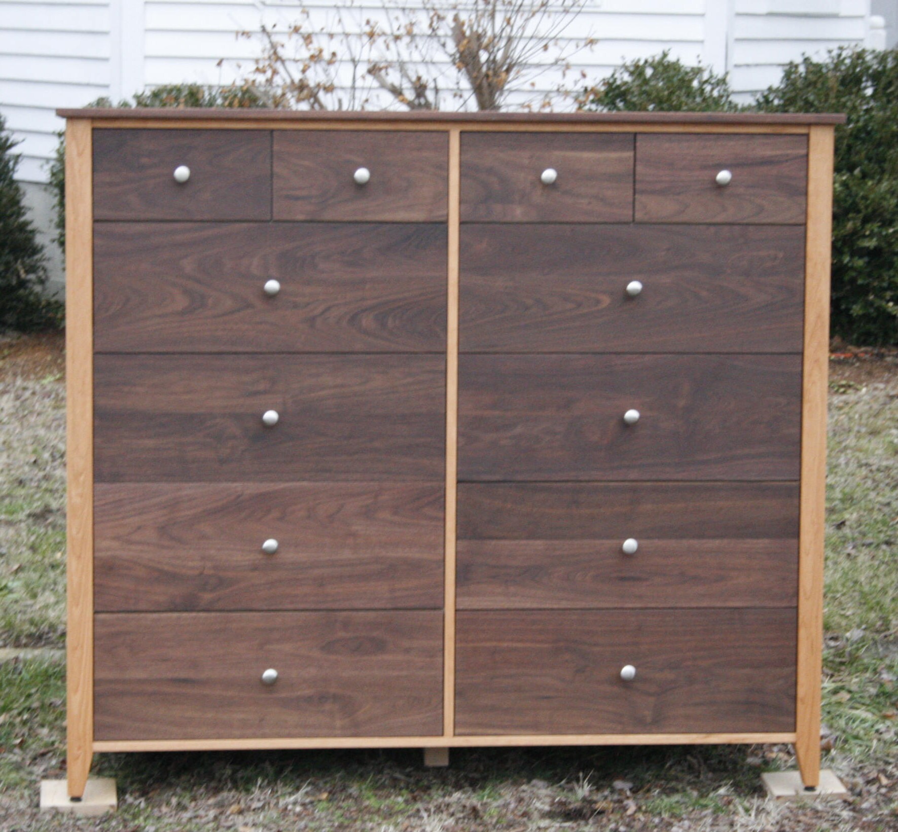 X12520A Hardwood 12 Drawer Dresser Inset Drawers Flat | Etsy