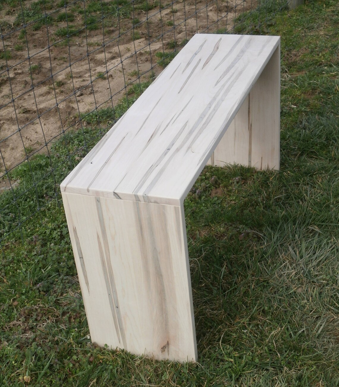 E0110A hardwood Table for TV or End of Bed or Bench 42 | Etsy