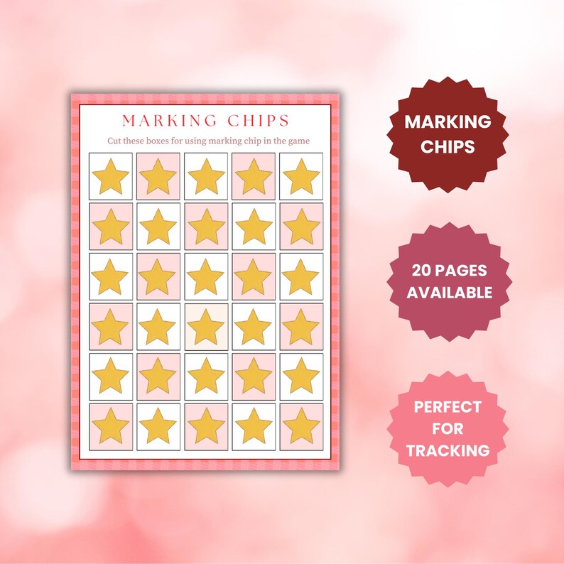 100 Valentines Bingo Cards Game Fun Valentines Day Game Printable ...