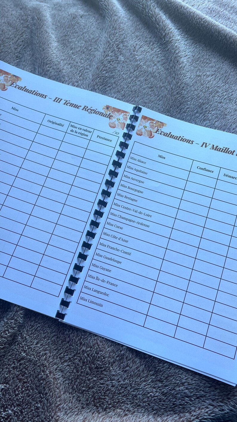 Miss France 2026 Jury File - Etsy