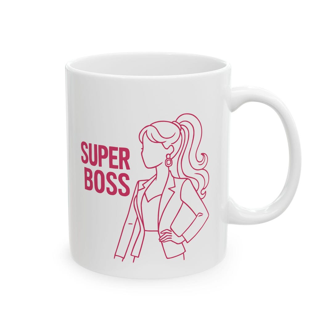 Super Boss Lady Coffee Mug- Boss Appreciation Gift - Etsy