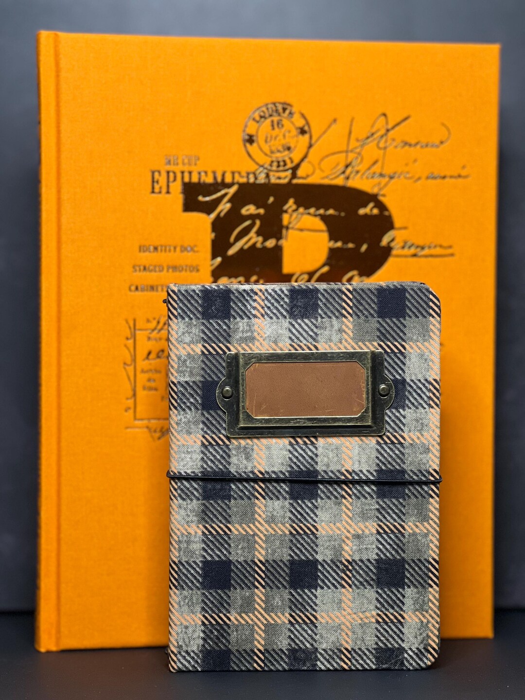 Handmade Refillable Passport Size Journal - Etsy