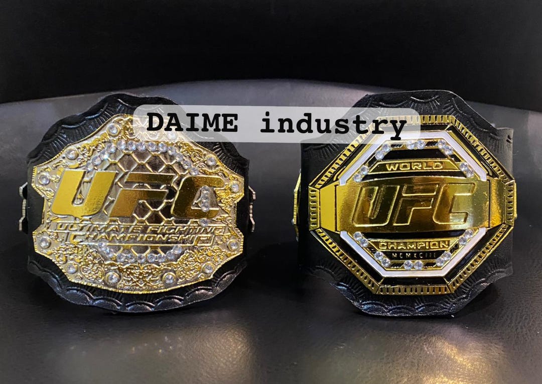 New and Old Mini UFC Wrestling Champion Belt/handband UFC Wrestling ...