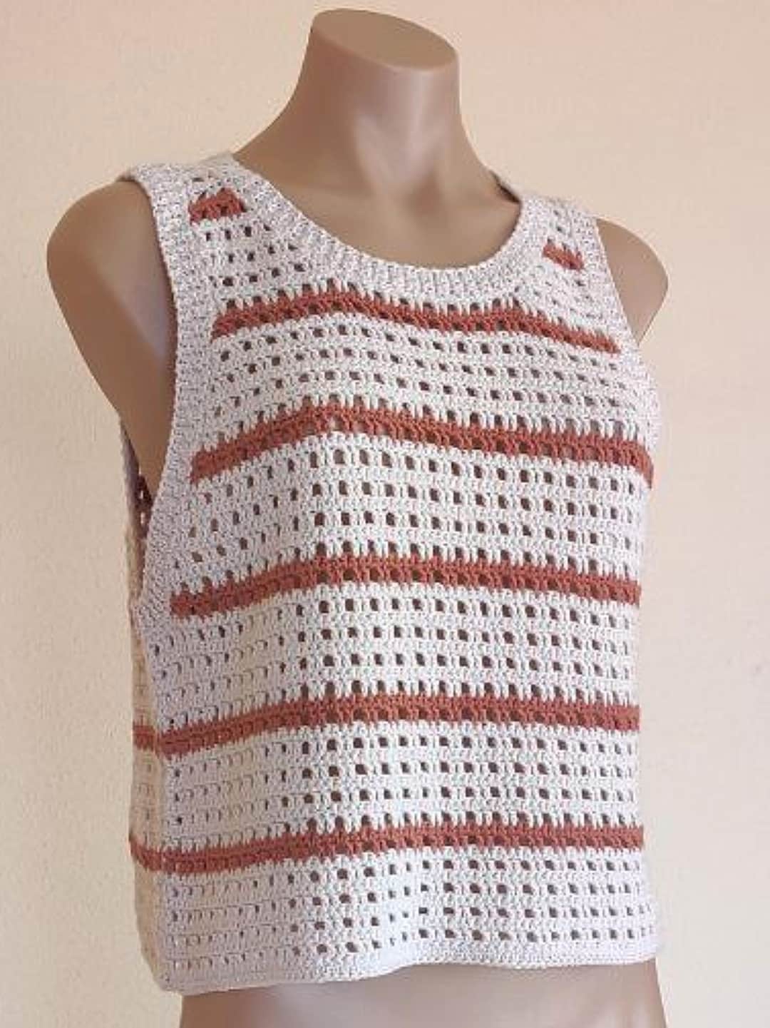 Crochet Pattern / Arizona Tank Top - Etsy